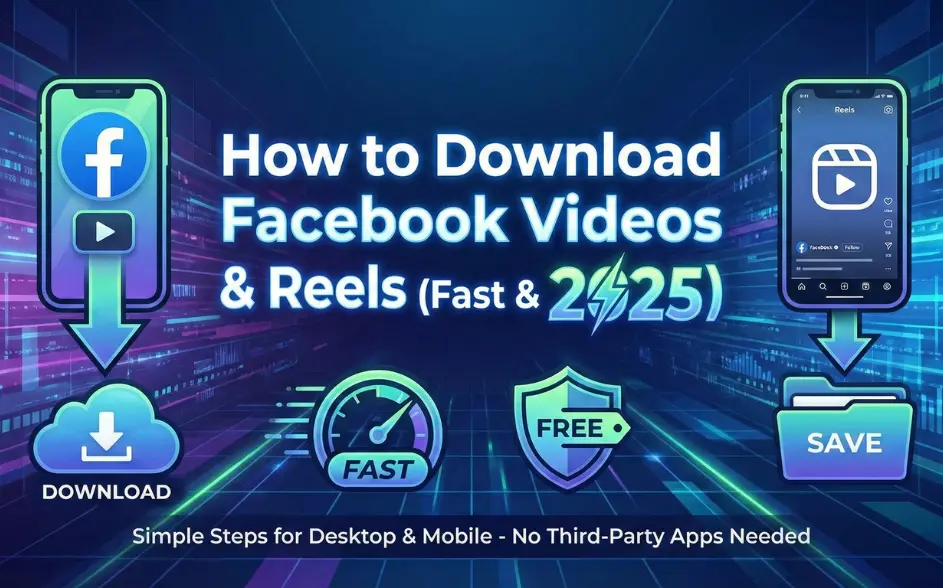 How to Download Facebook Videos & Reels (Fast & Free 2025)