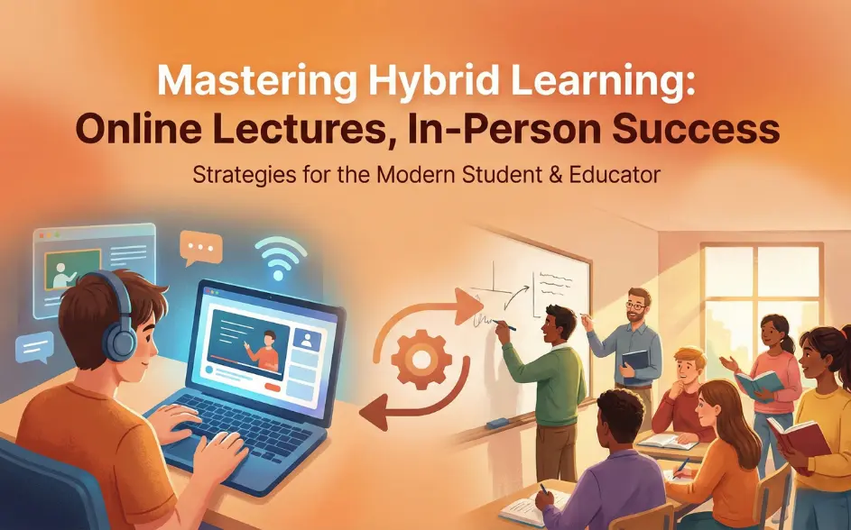 Mastering Hybrid Learning: Online Lectures In-Person Success